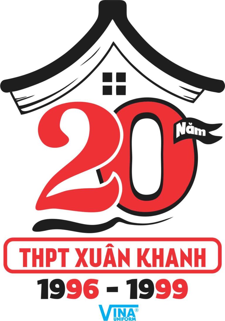 10+ Mẫu logo kỷ niệm 20 năm ngày ra trường đẹp ý nghĩa - Đồng Phục Vina